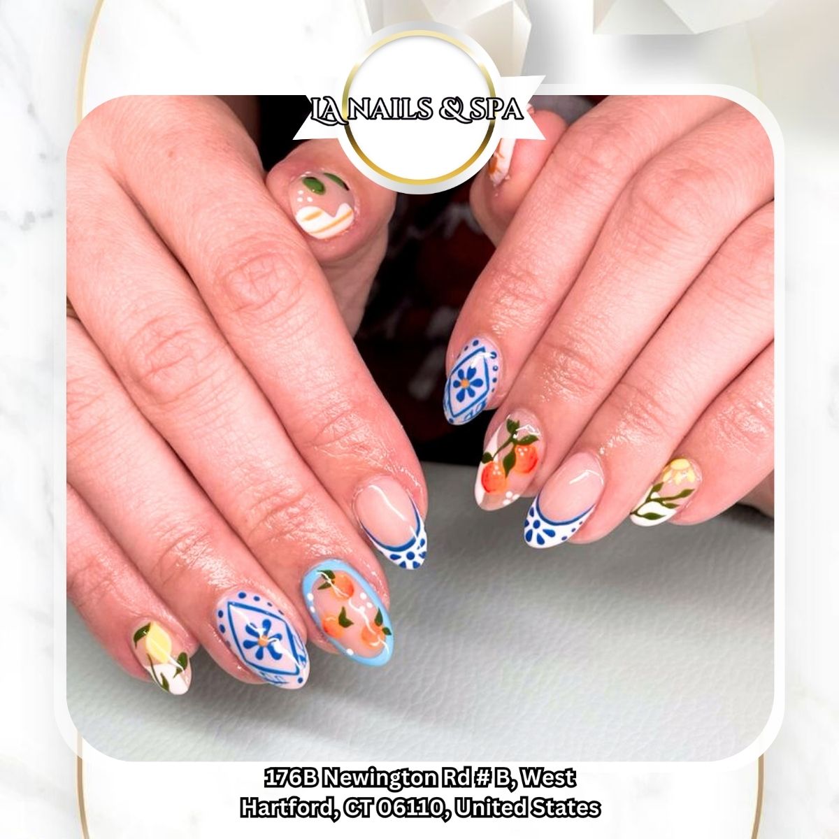 LA Nails & Spa in West Hartford