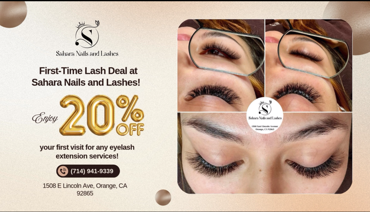 SAHARA NAILS AND LASHES