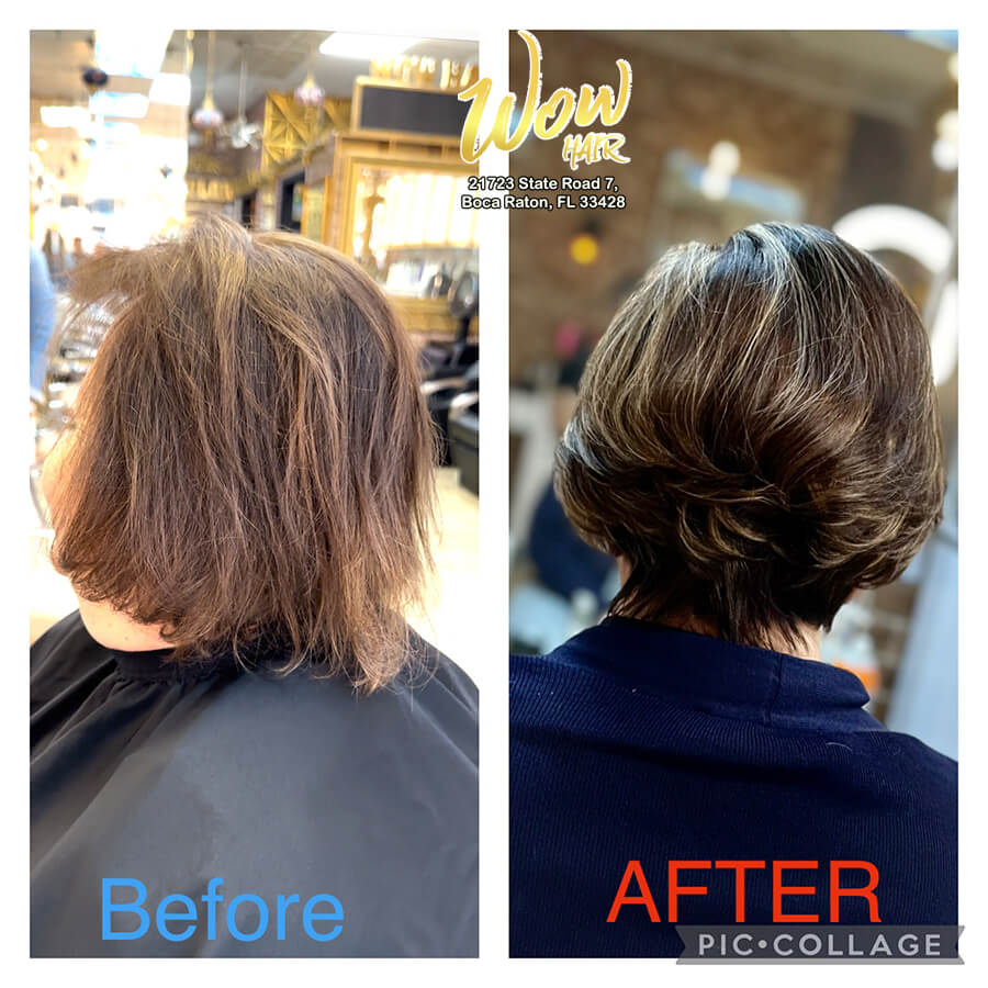 Wow Hair Salon in Boca Raton, FL 33428 | West Boca Square