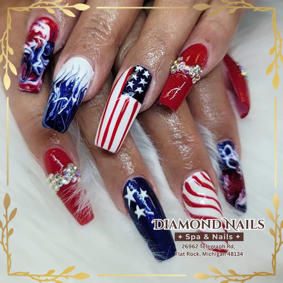 Diamond Spa & Nails in Flat Rock, MI 48134 | New salon on Telegraph Rd