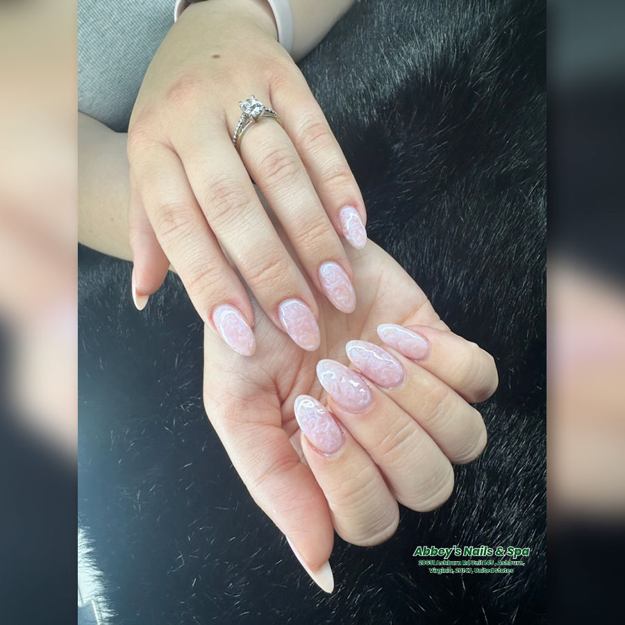 Simple Pink Nails Design: Elevate Your Style at Abbey's Nails & Spa in ...